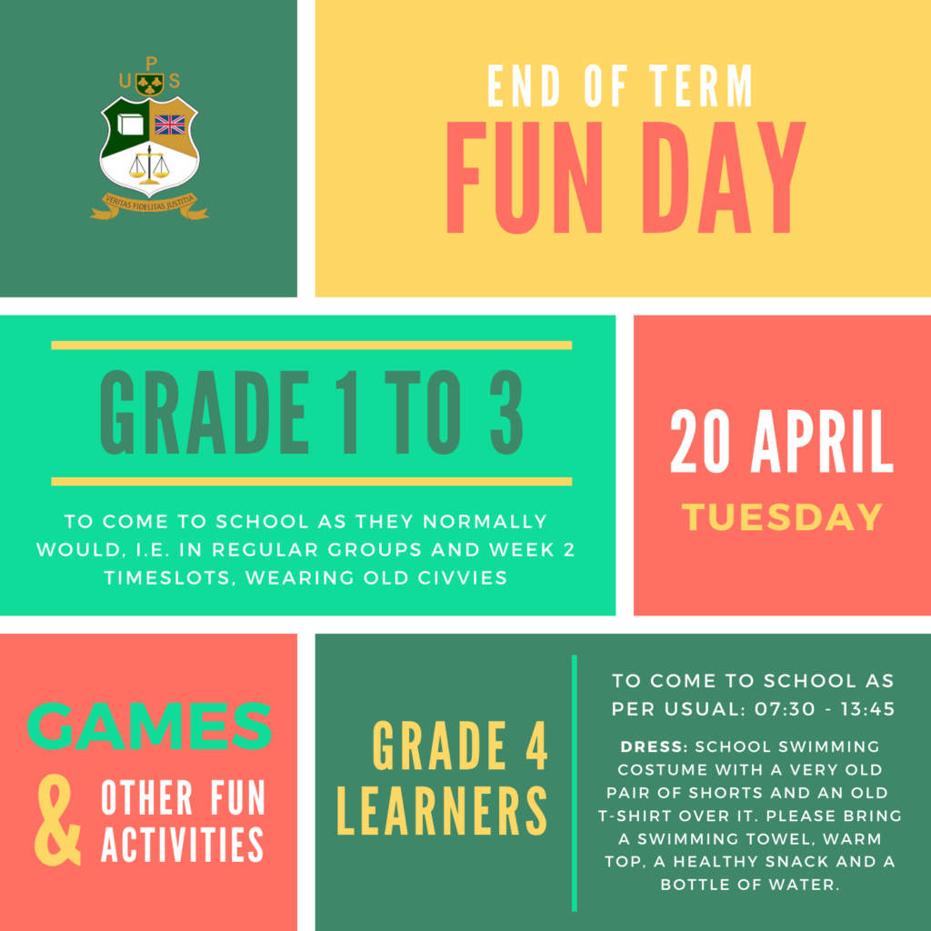 End of Term Fun Day – Union Preparatory School